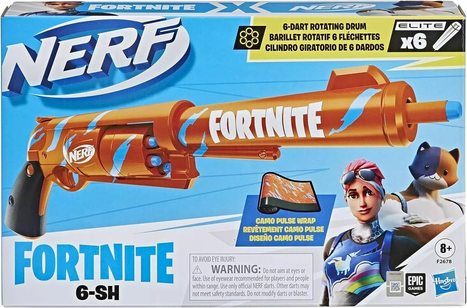 Nerf & Fortnite - Набор игрушечного оружия, подарок для детей