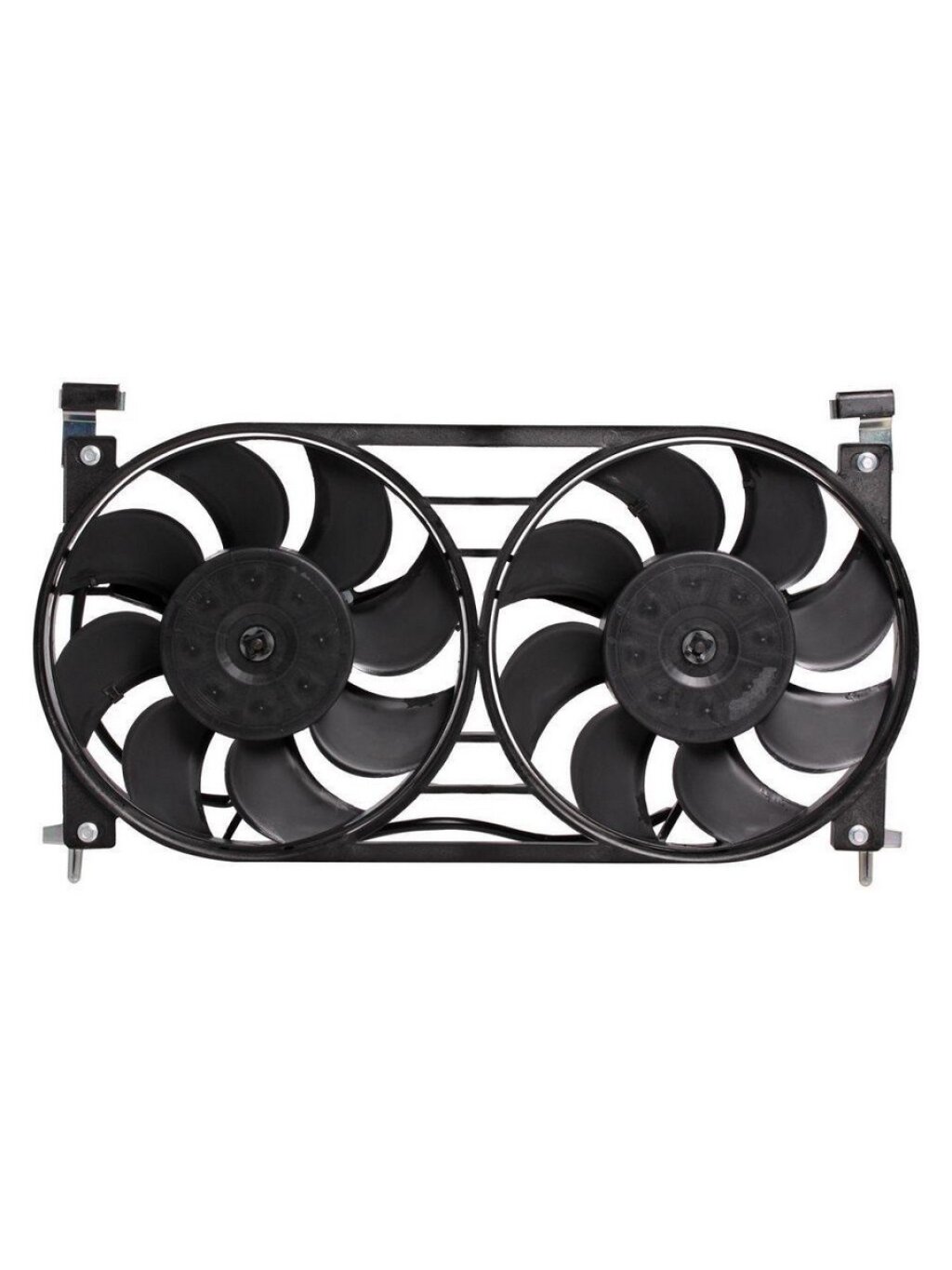 Двигатель охлаждения для а/м ВАЗ 21214 LADA 4x4 Urban (в сборе с рамкой) (2 вент.) евро разъем