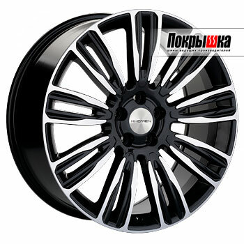 Диски литые Khomen KHW2004 8.5х20/5х130 D71.6 ET45.0, Black-FP