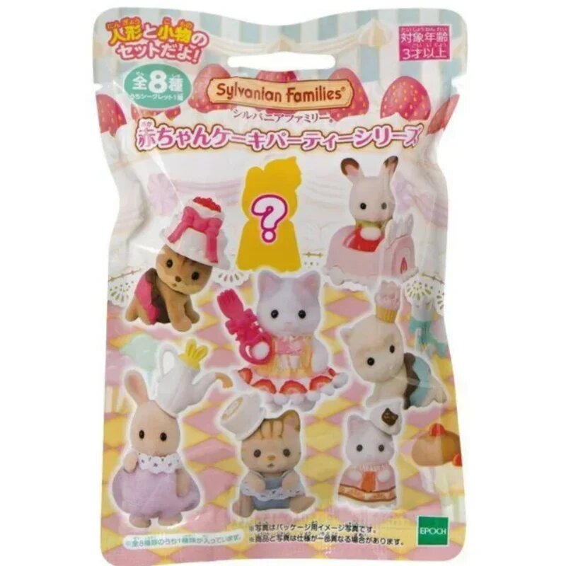 Sylvanian Families мини-фигурки, Цвет: E, Розовый