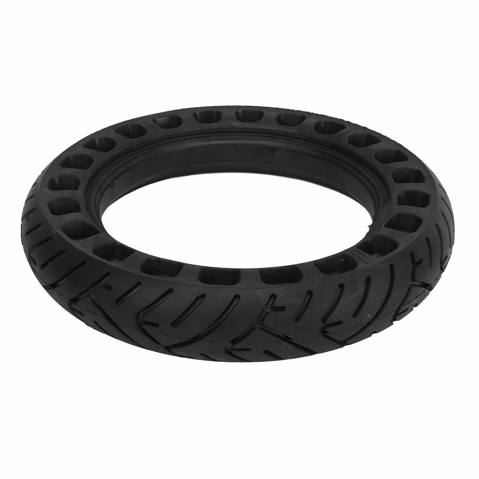 Цельнолитая резиновая шина для скутера 12x2.0, ударопрочная, взрывозащищенная, с хорошим сцеплением, противоскользящая, сотовая конструкция, цельное колесо для аксессуаров и запчастей для скутера.
