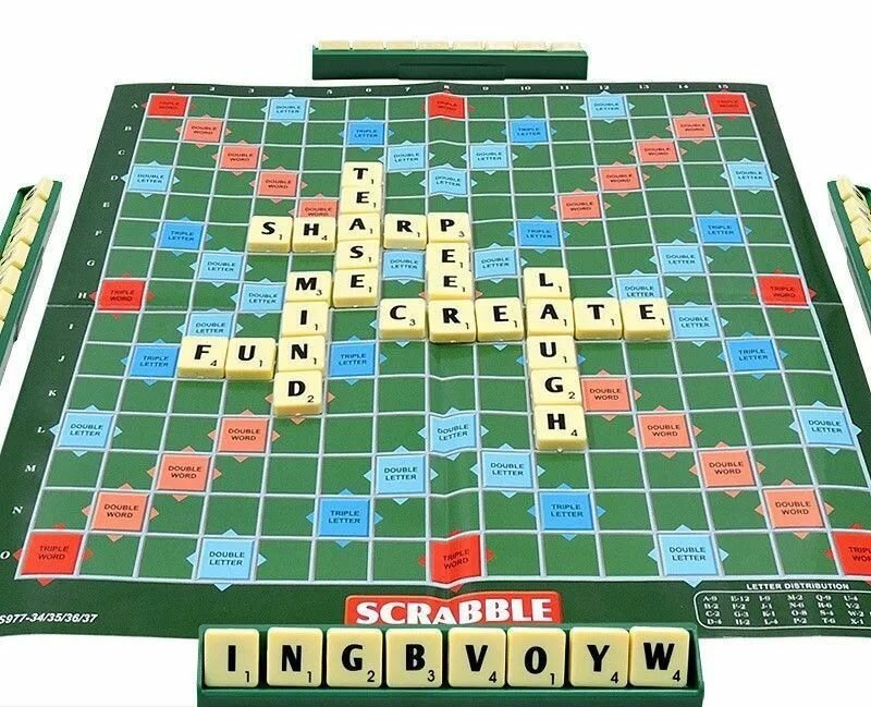 Игра настольная Scrabble оригинал - английский — фото 1