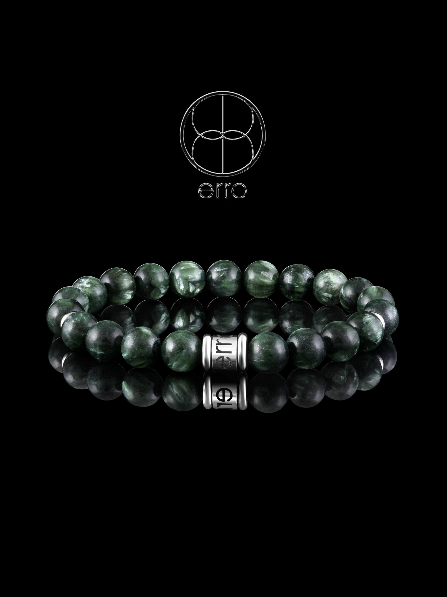 Браслет-нить, серафинит