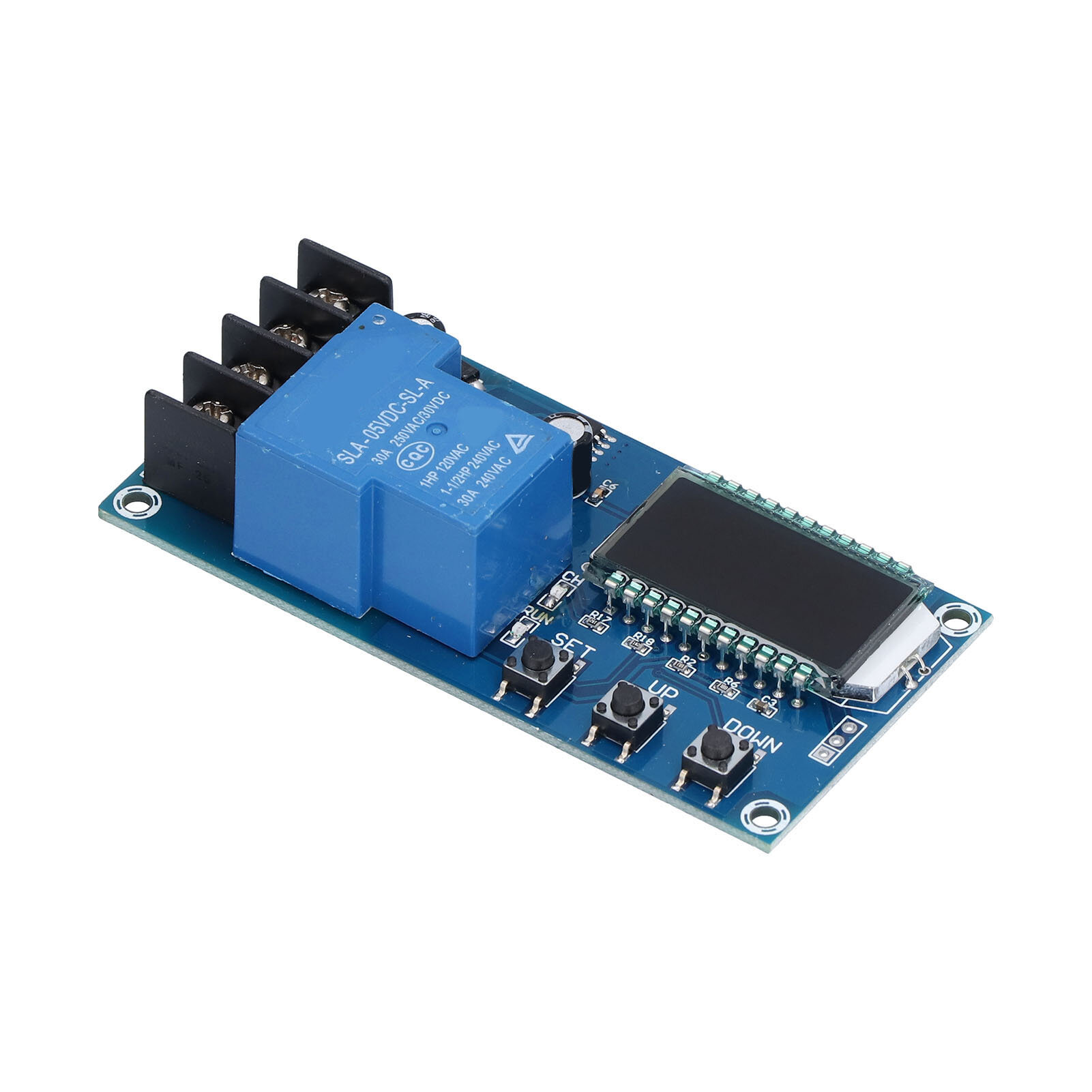 Модуль управления заряжением батарей Adjustable Digital Switch Board DC 660V HCW-L30A с регулируемым напряжением DC6-60V, током ≤30A, точностью 0.1V, выходом Direct Output, ошибкой напряжения ±0.1V, размерами 92x45mm для аккумуляторов и литиевых батарей