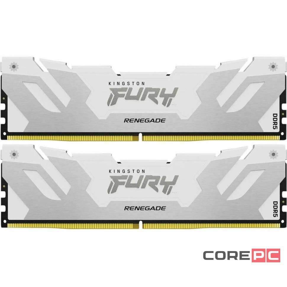 Оперативная память 64 Gb 6400 MHz Kingston FURY White (KF564C32BWK2-64)