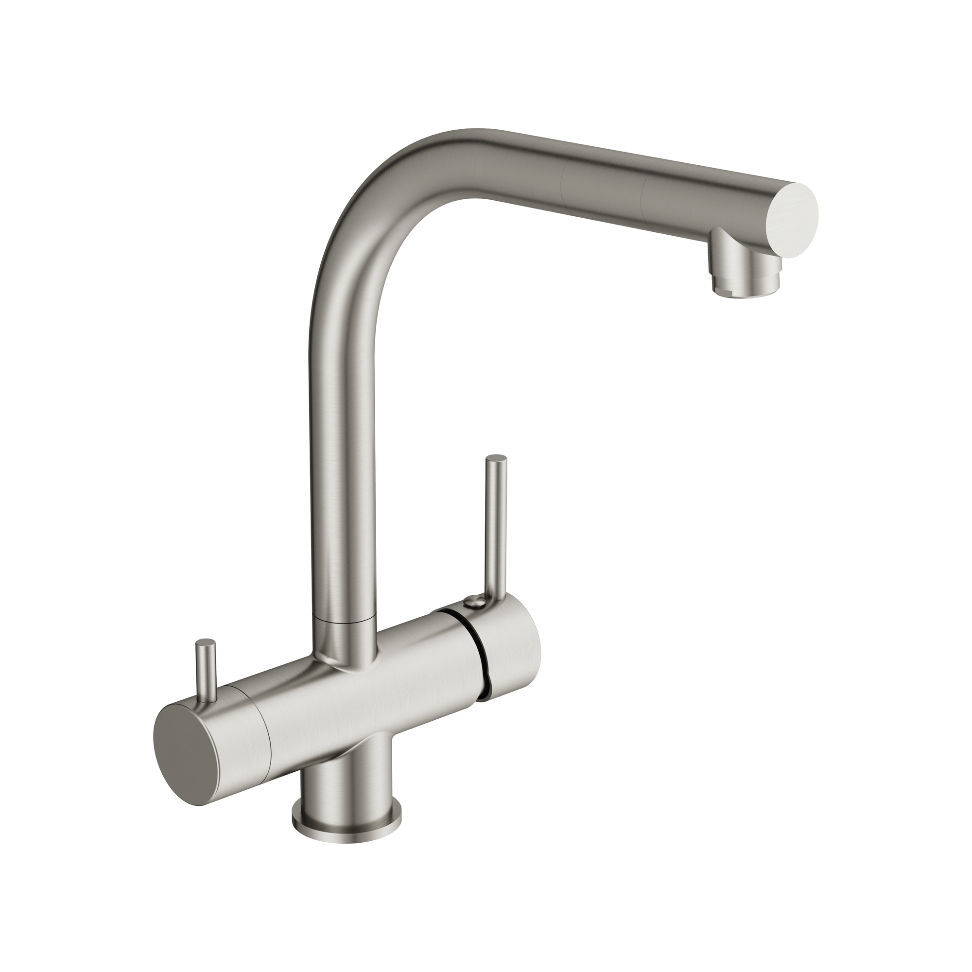 Смеситель Cersanit CREA, для кухни, однорычажный, с фильтром