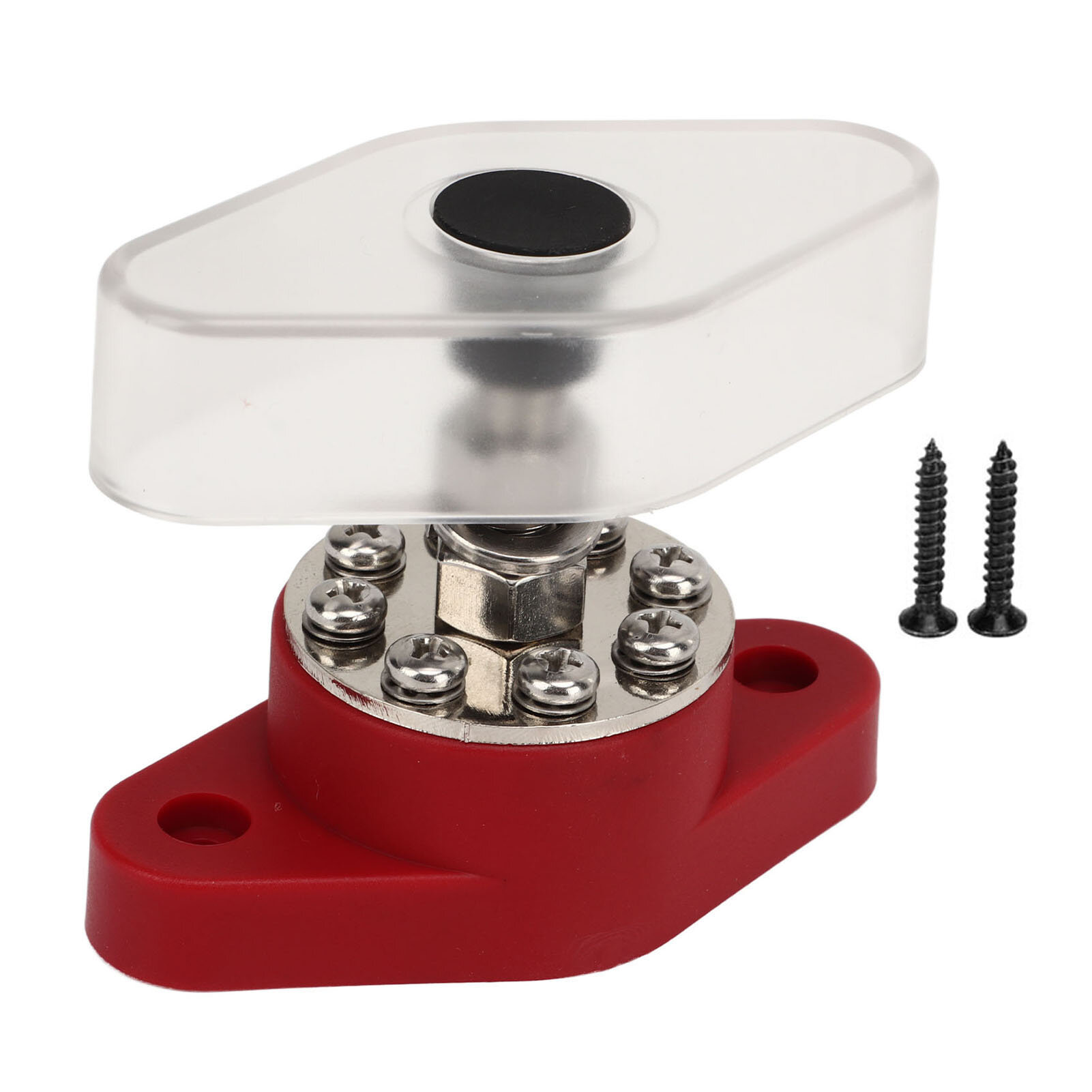 Распределительный блок питания с 8 клеммами, шпилькой 3/8 дюйма, DC48V 180A, универсальная шина для аккумулятора, подходит для морских судов, автодомов и лодок.