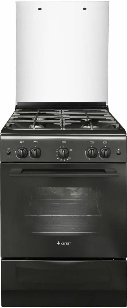 Плита газовая GEFEST ПГ 6100-02 0305, черный/антрацит