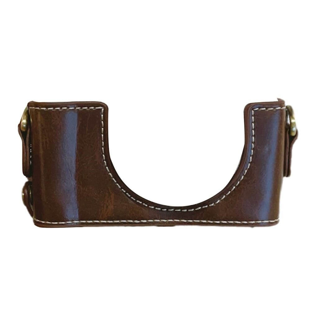 Сумка-футляр ручной работы из искусственной кожи Half Camera Case для видеоблог-камер ZV 1M2/ZV 1F