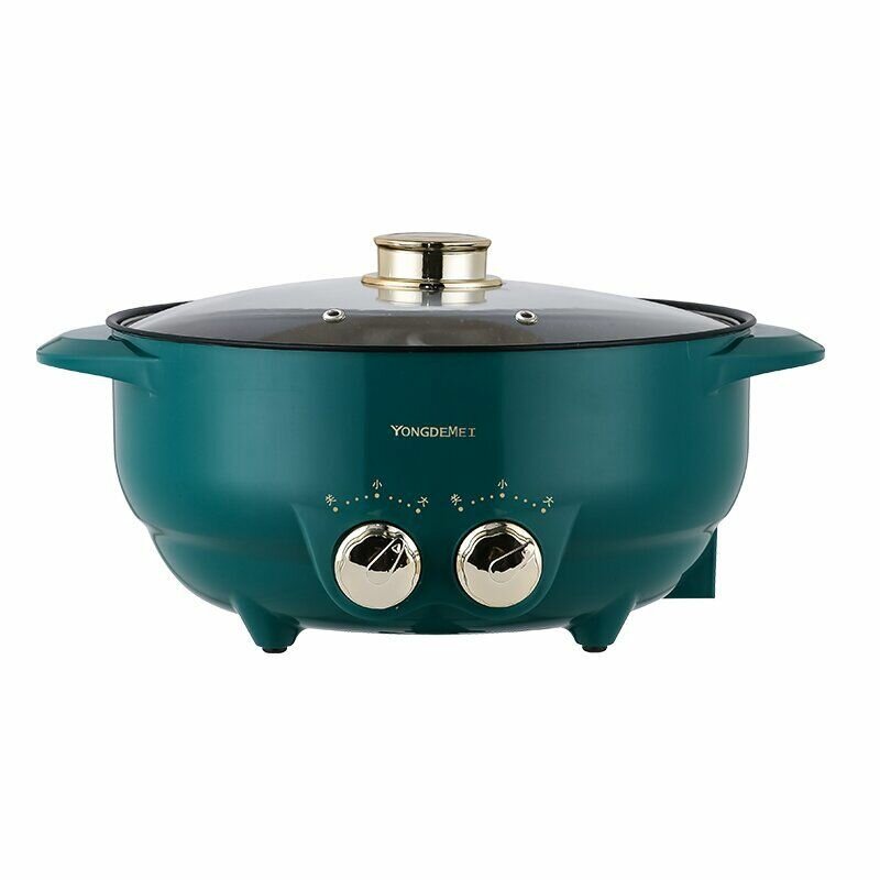 Электросковорода; Нержавеющая сталь с покрытием, 6 л, 32 см