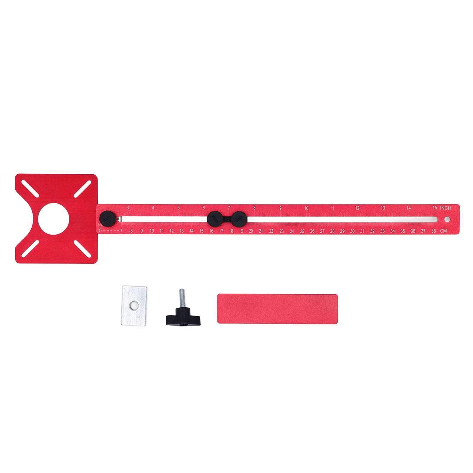 Универсальный кронштейн для фрезерования пазов 4 в 1, регулируемый шаблон для фрезерования кругов, откидная доска для деревообработки, обрезки, нарезки пазов и позиционирования.