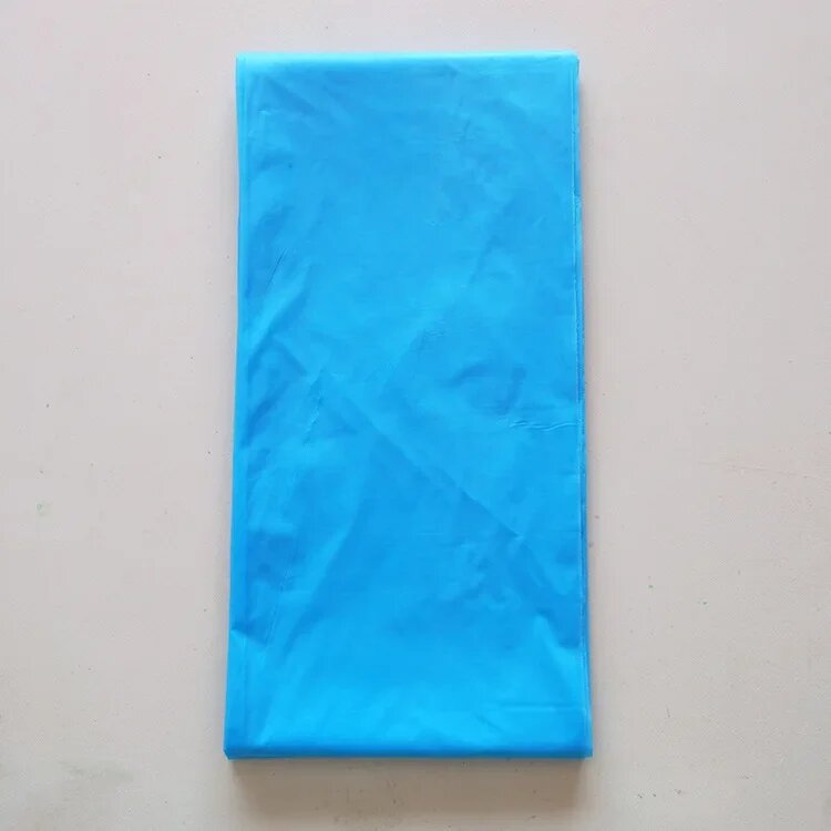 TECHOME Пластиковые скатерти 137x274 см, Небесно-голубой, 137x274cm