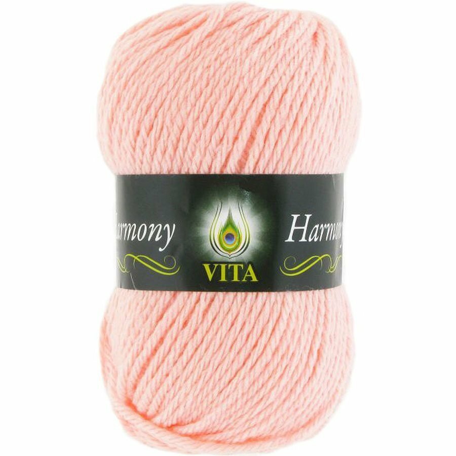 Пряжа Vita HARMONY 6328 неж. розовый (1 моток)