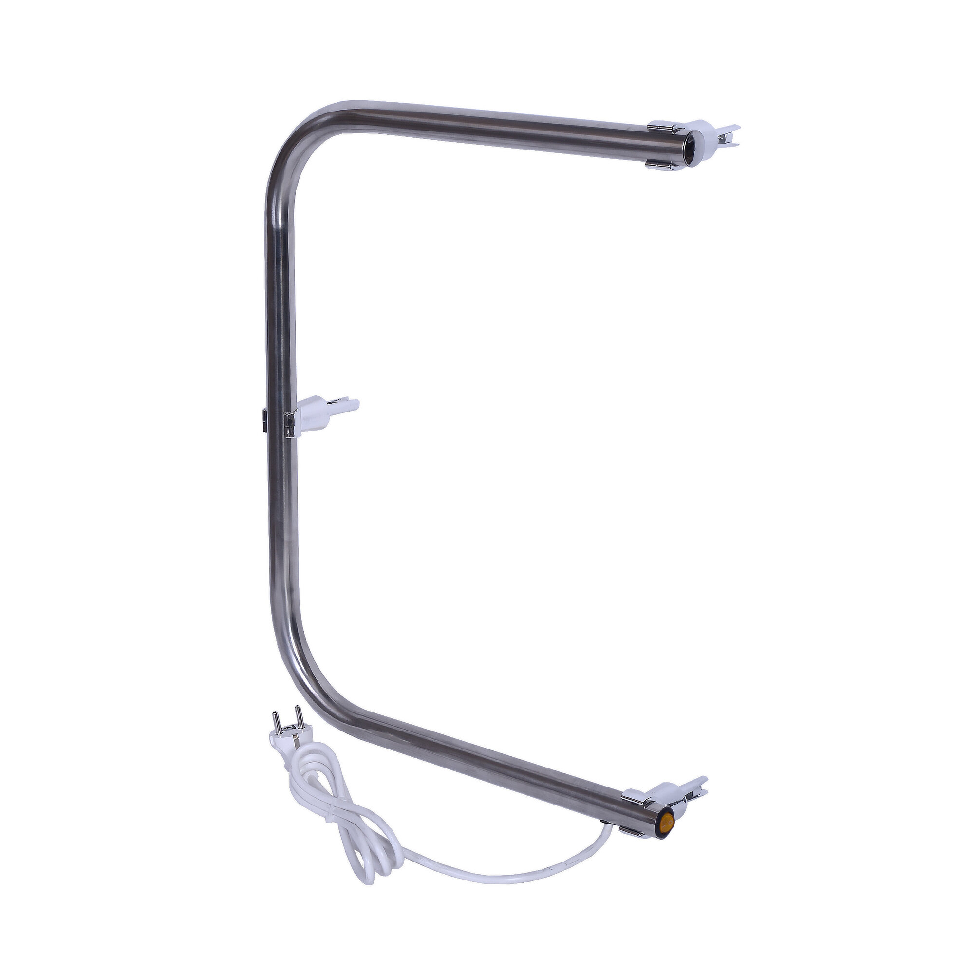 Электрический полотенцесушитель П-образный без цвета 500х400