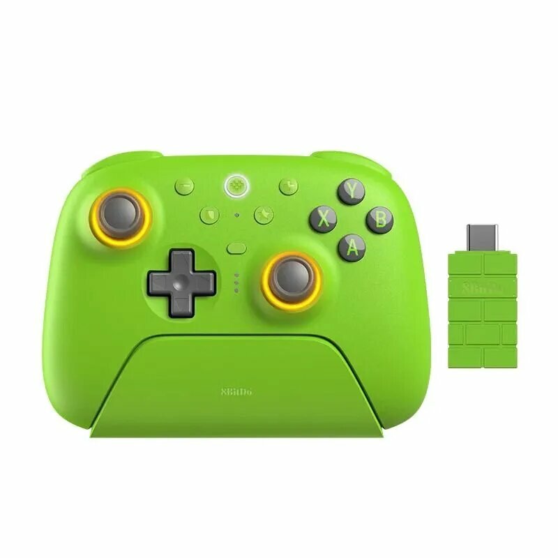 8BitDo Ultimate 2 Wireless Контроллер Геймпад с 8 скоростями Эксклюзивной технологии TMR RGB Подсветкой Джойстиков для ПК Android