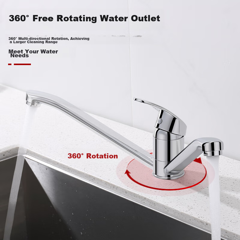 Laershidan hot and cold vegetable basin faucet kitchen faucet old-style dishwashing pool sink faucet LD10115