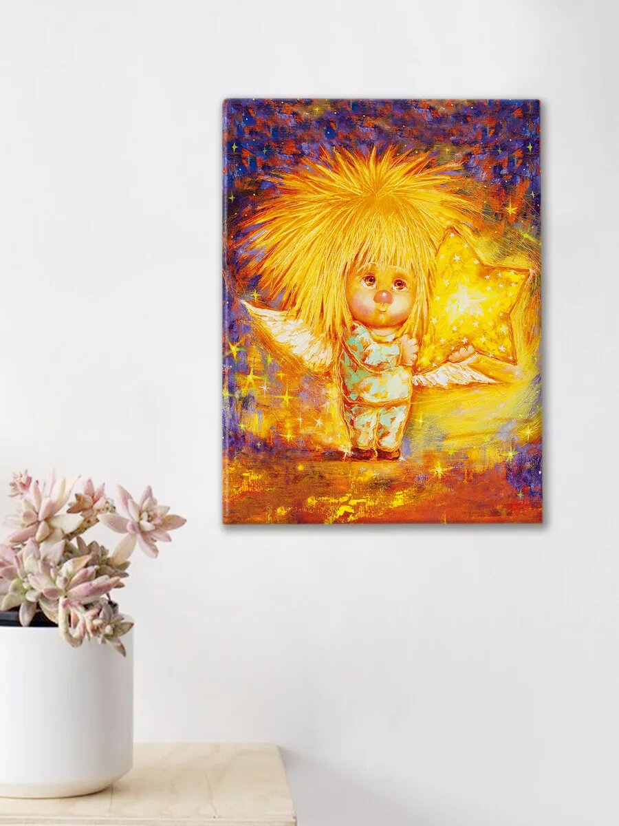 Картина с ангелом