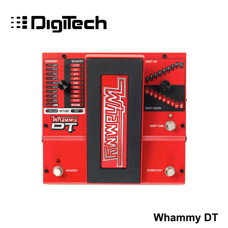 Digitech WHAMMY DT Классическая педаль переключения высоты тона с пониженной и повышенной настройкой Effect Device