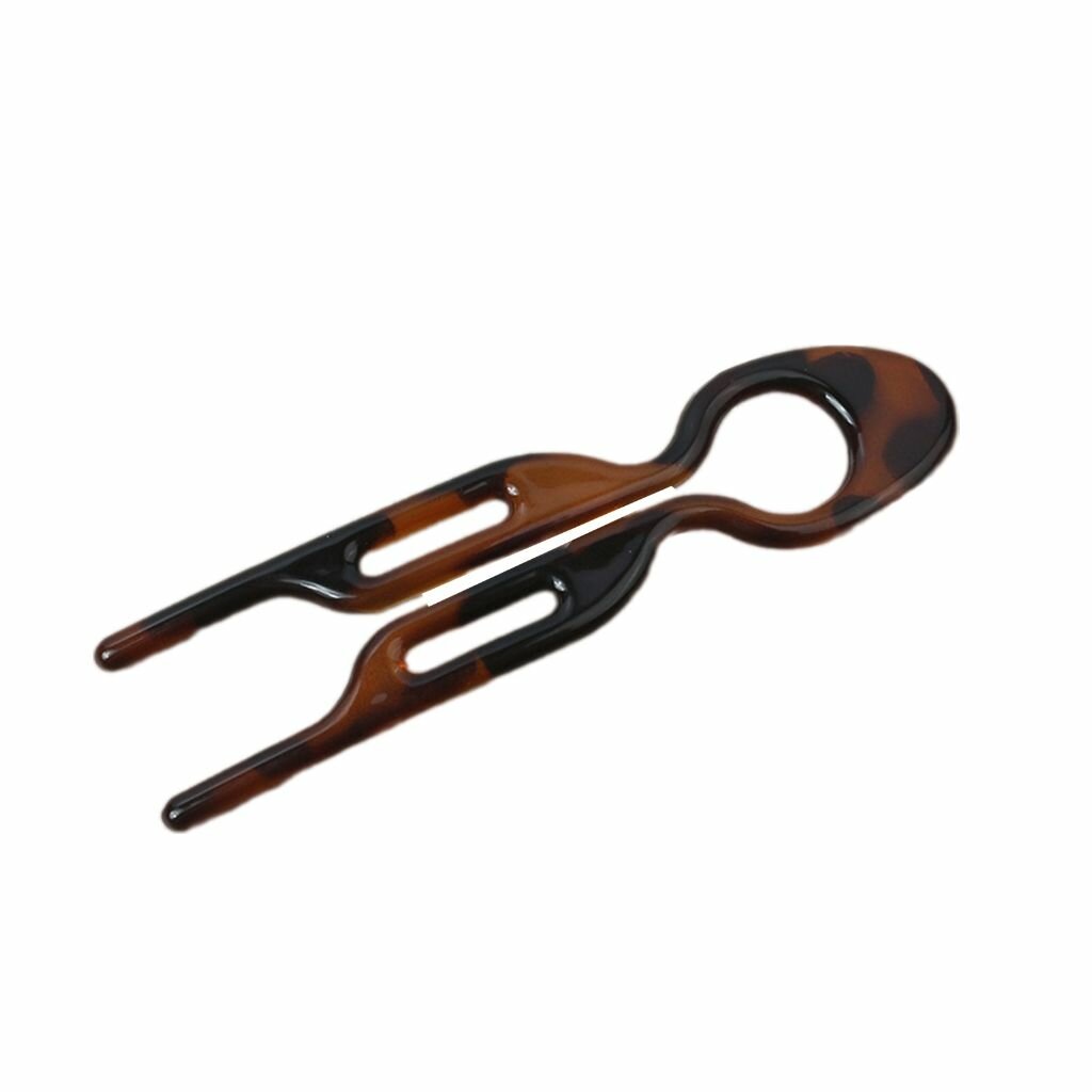 U-образная американская двойная вилка, семь сантиметров, jelly leopard coffee