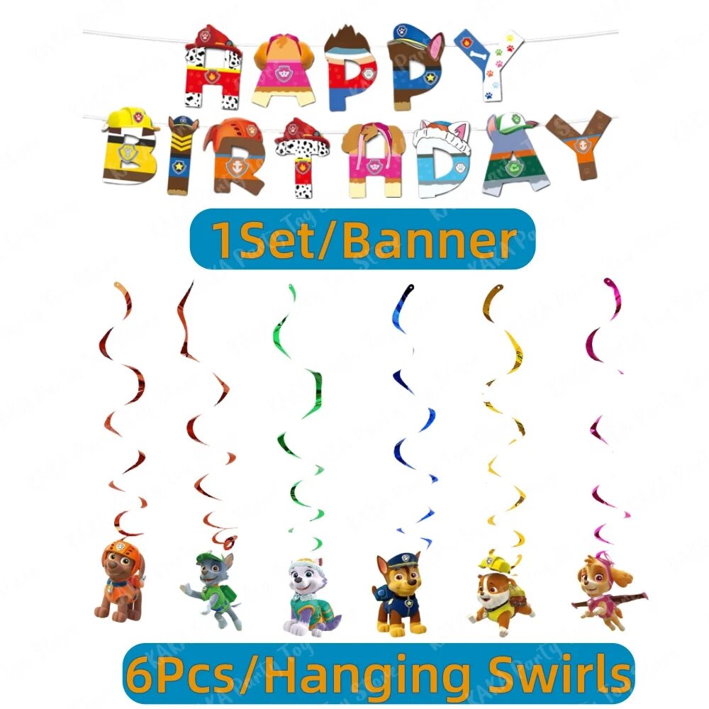 Украшение на день рождения «Щенячий патруль» TAKARA TOMY B