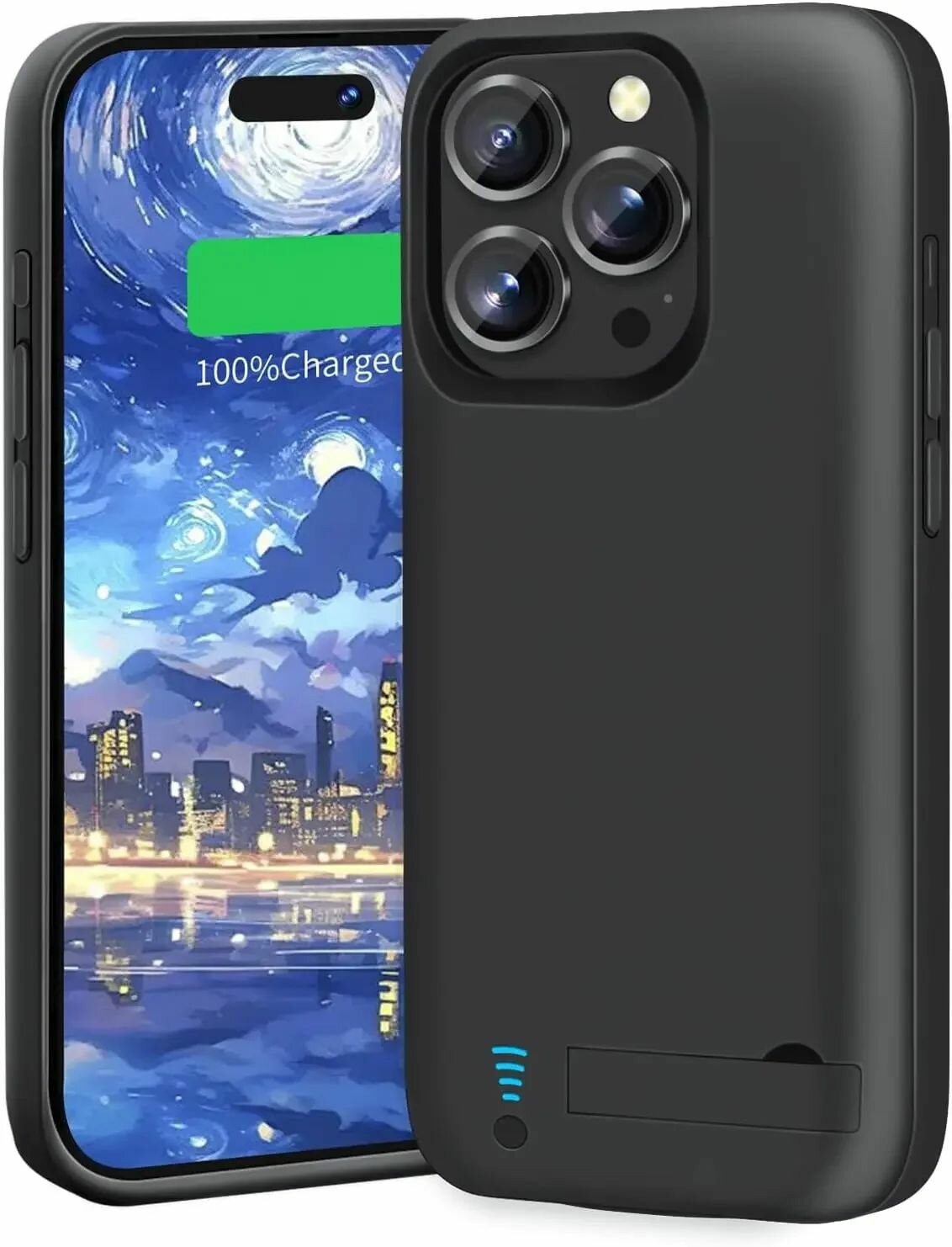 Чехол-аккумулятор для iPhone 16 Pro Max Внешний аккумулятор Power bank Fraternize 5000мАч-ROMIKY