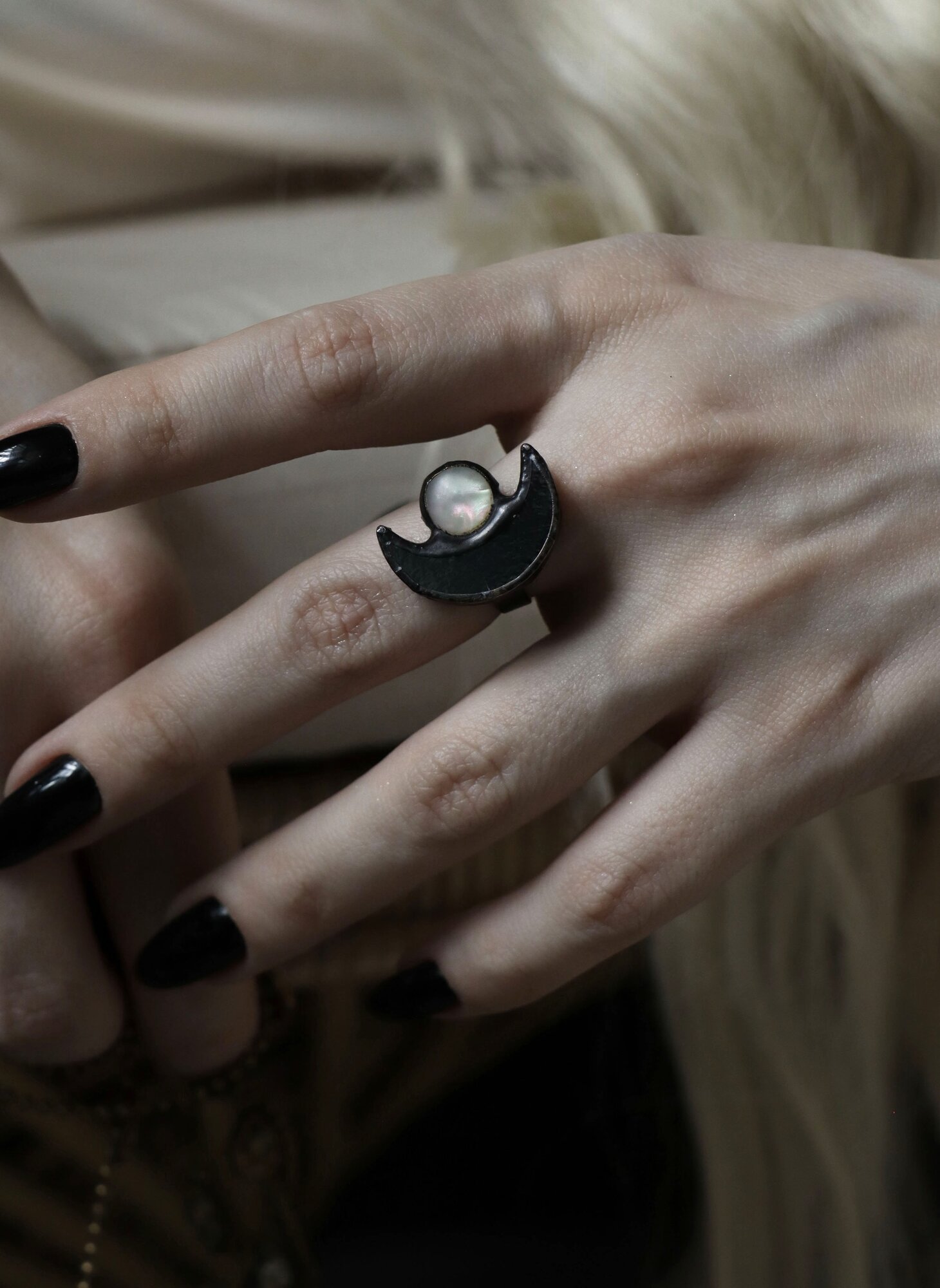 Кольцо-кулон, стекло