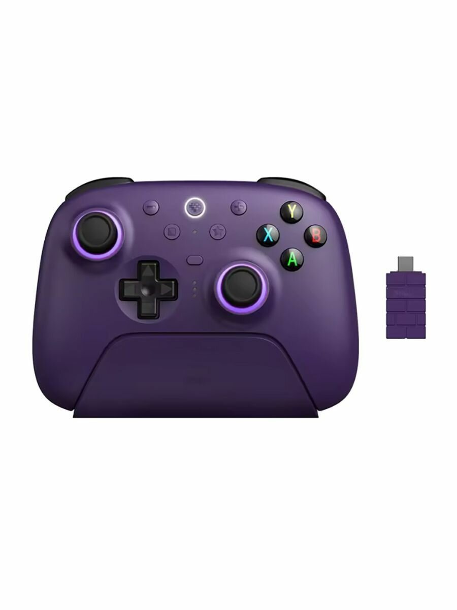 8BitDo Ultimate 2 Wireless Контроллер Геймпад с 8 скоростями Эксклюзивной технологии TMR RGB Подсветкой Джойстиков для ПК Android