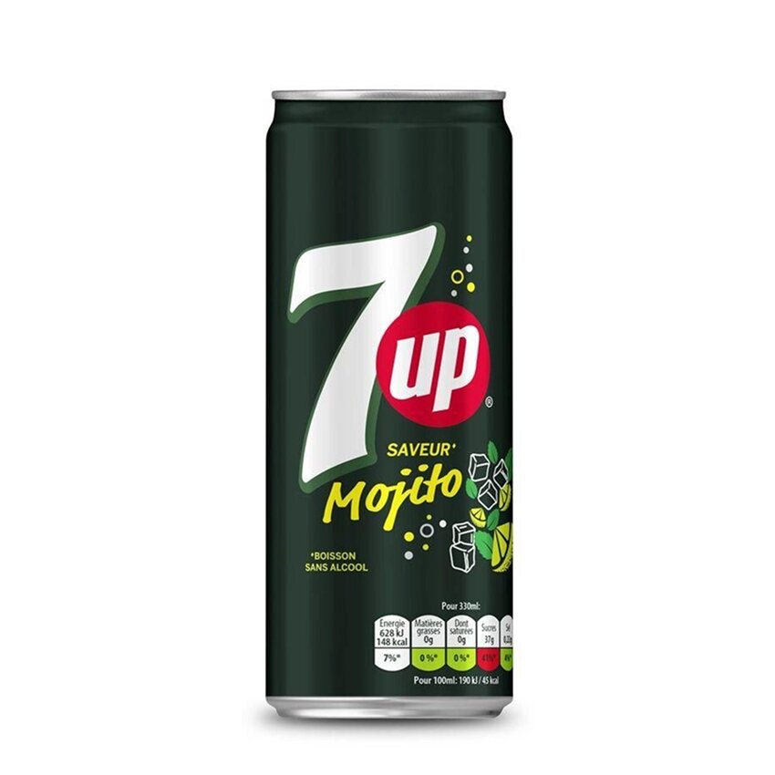 7Up Mojito напиток газированный 330 мл Франция