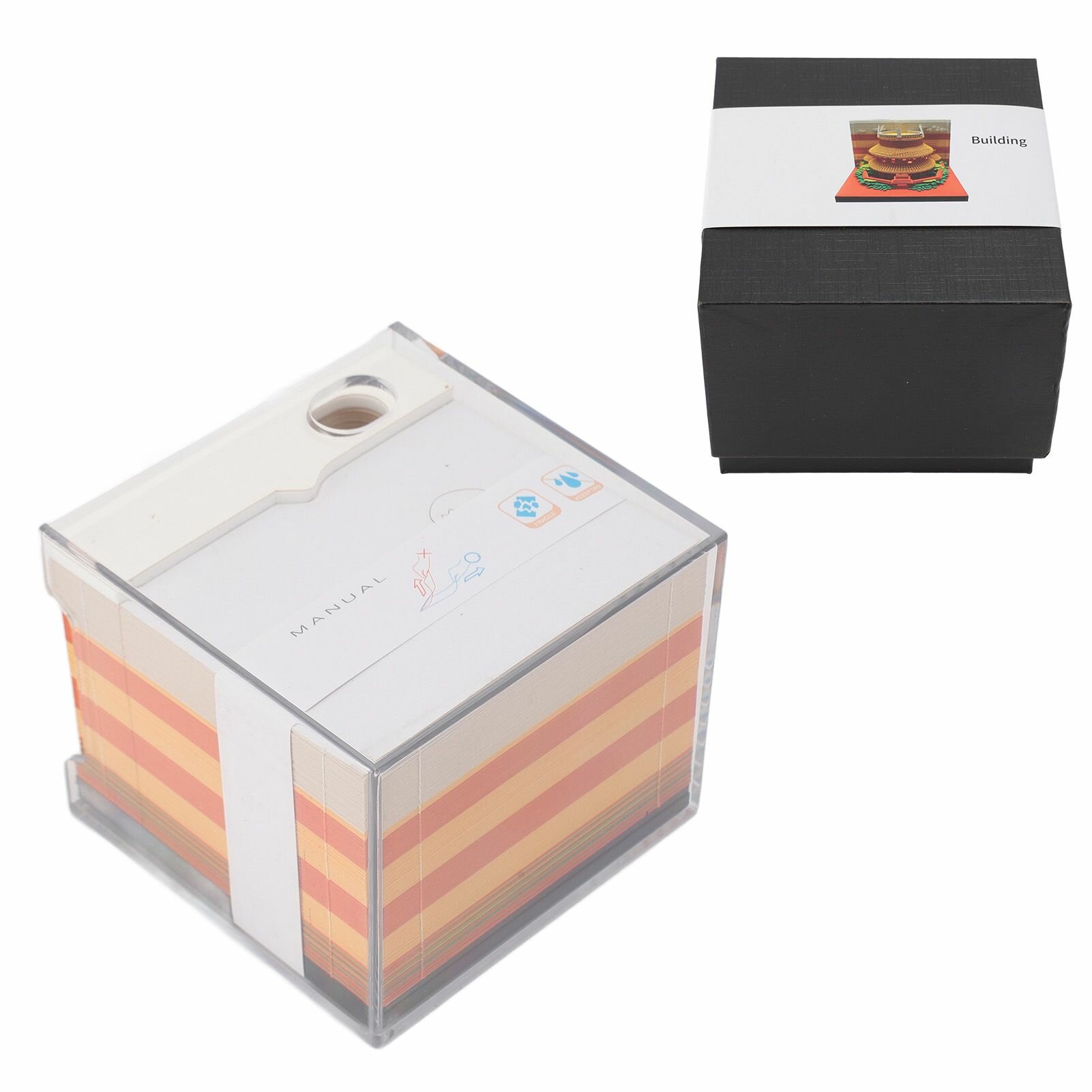 Креативный 3D блокнот-папертоль без подсветки