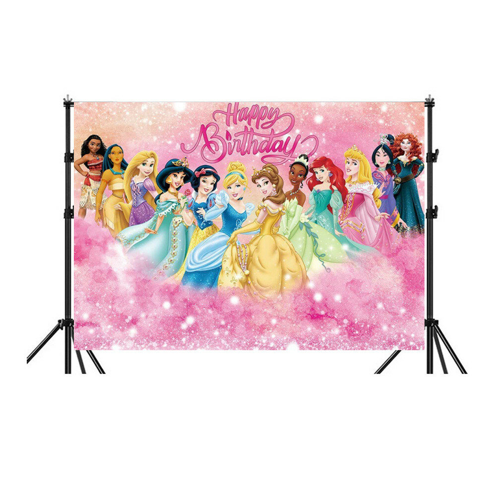 Фотозона баннер тематический для праздников в стиле мультфильм 12