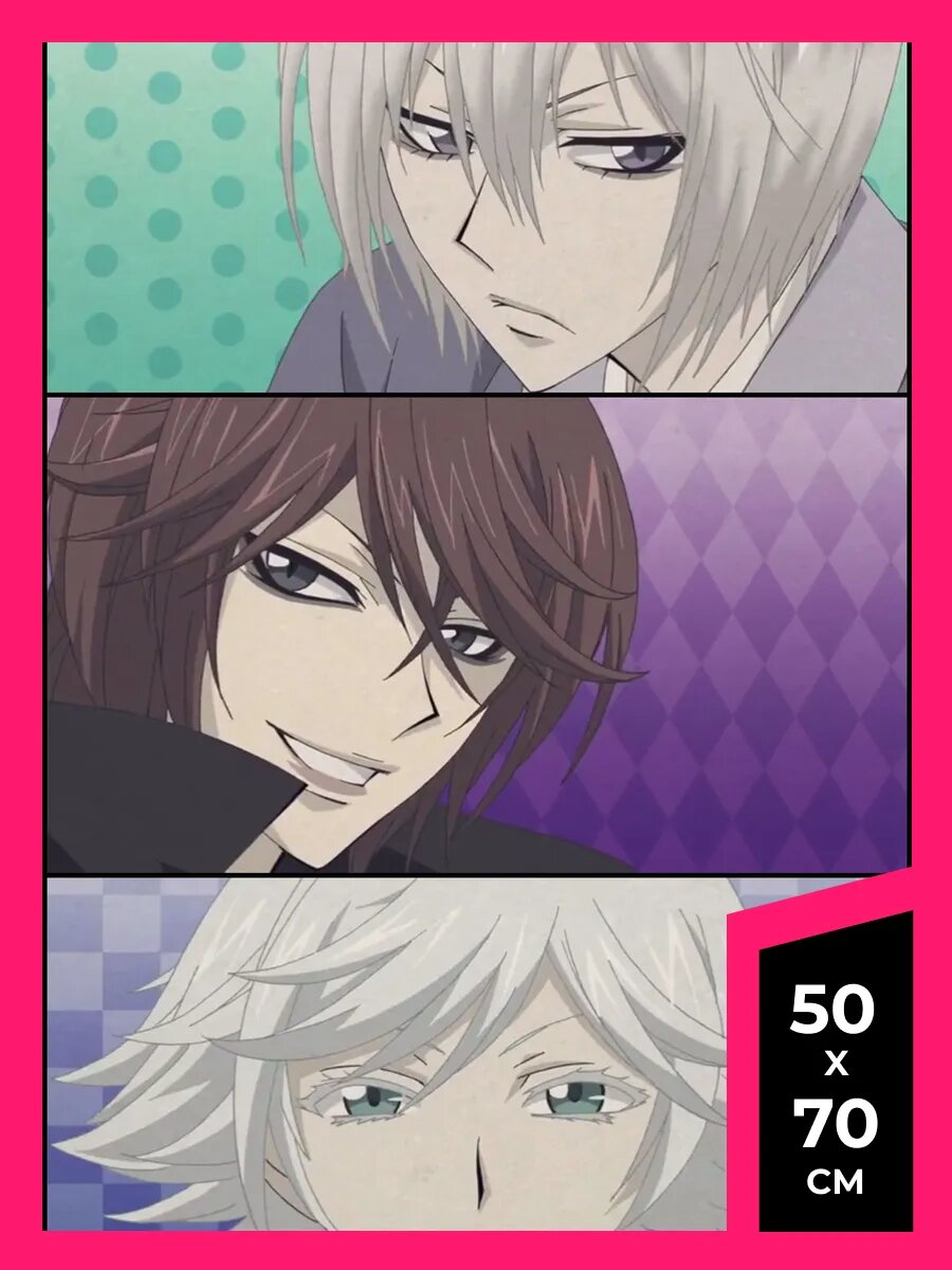 Постер Очень приятно Бог плакат анимэ 7 A5070, матовая фотобумага премиум качества