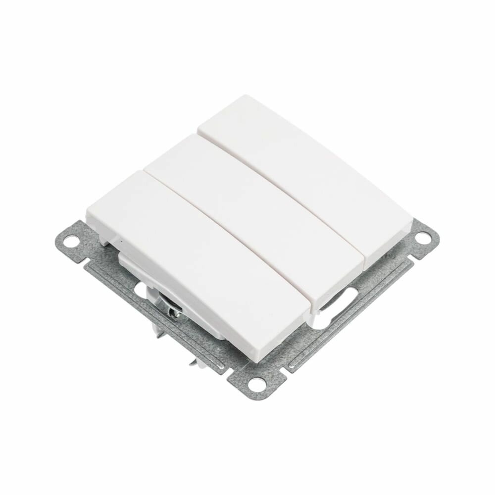 Выключатель 3-кл. ОП Impressivo 16А IP20 бел. ABB 2TKA00000410