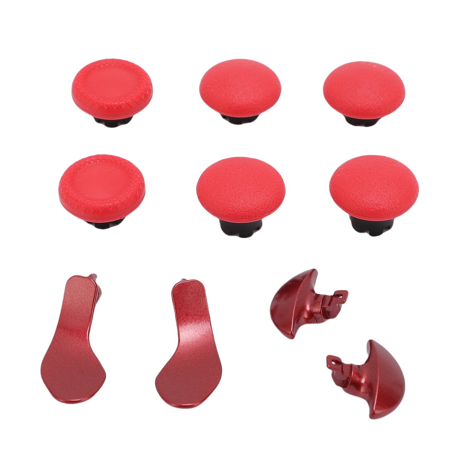 Game Controller Grip и Paddle 6 замены палец ручки 2 рычага и 2 половины купола Back Paddles Red