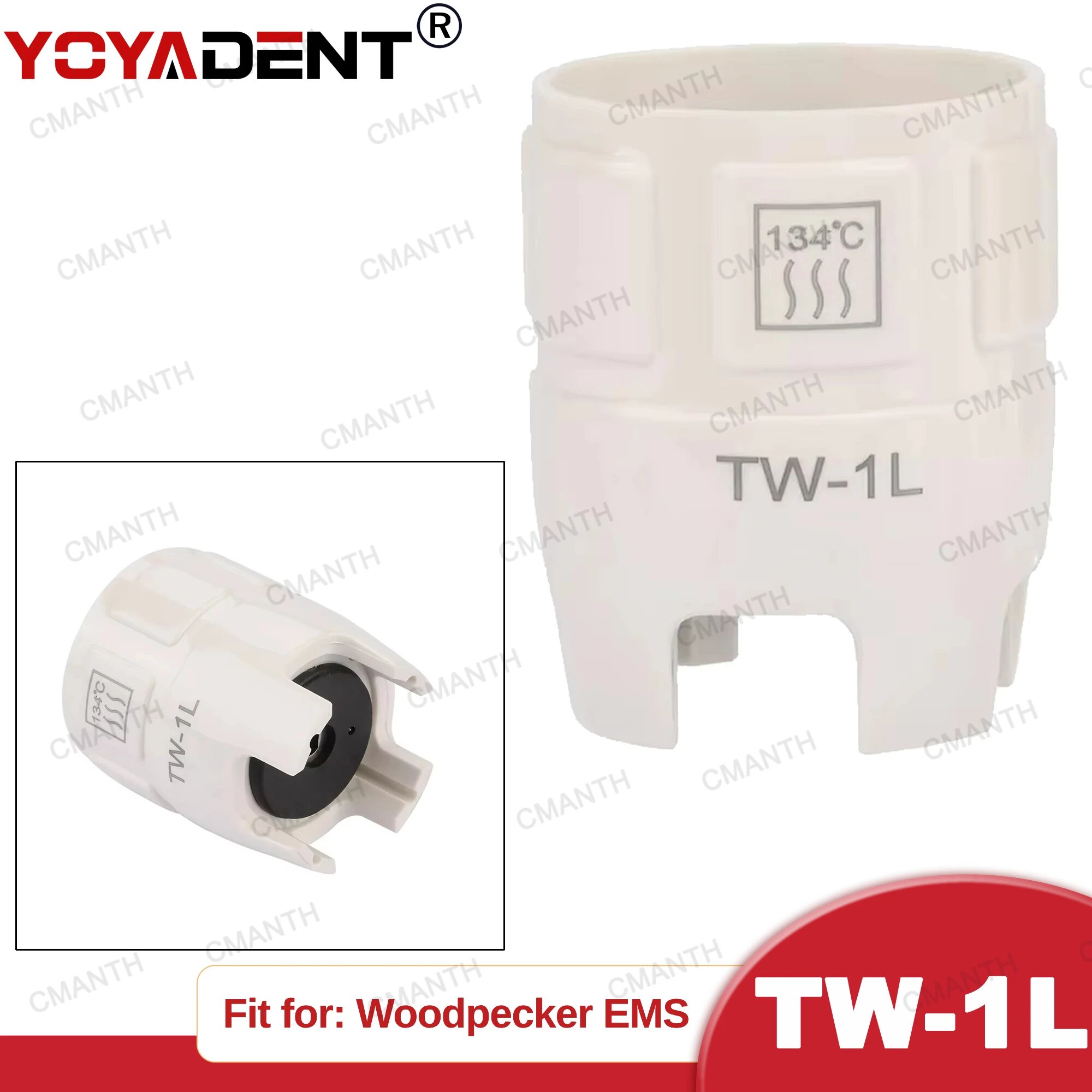 Стоматологический ультразвуковой скалер, наконечник со светодиодной подсветкой HW-5L HD-7L, подходит для WOODPECKER DTE SATELEC UDS EMS VRN, стоматологический ультразвуковой скалер