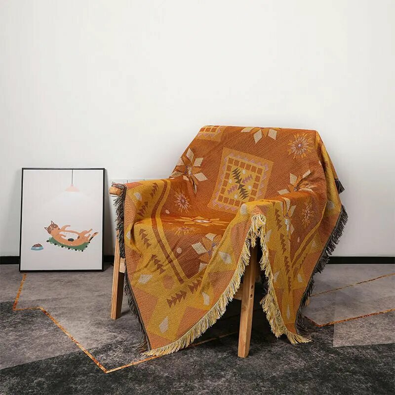 Плед жаккардовый blanket 04 , Шелковый софт, 160 см х 130 см