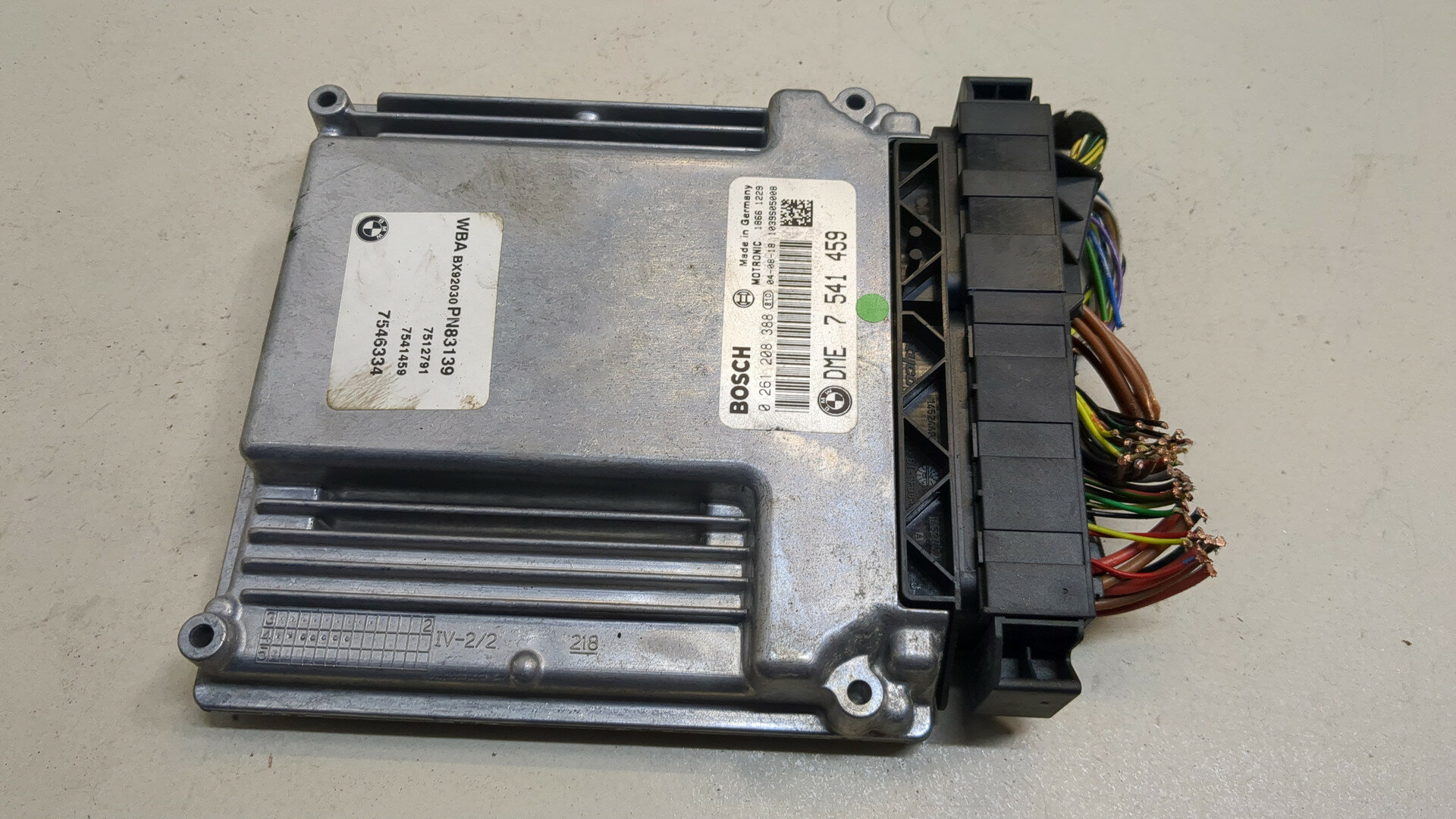 Блок управления двигателем BMW 3 E46 Б/У