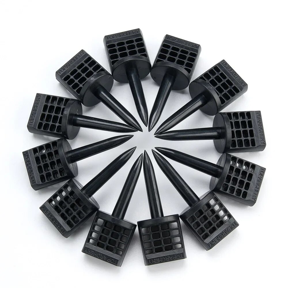Пластиковые мишени для стрельбы из лука Black 10pcs
