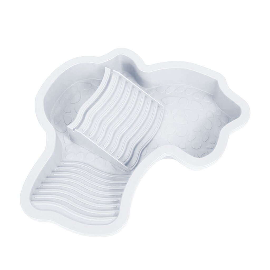 Ванна с черепахой-амфибией-Белая