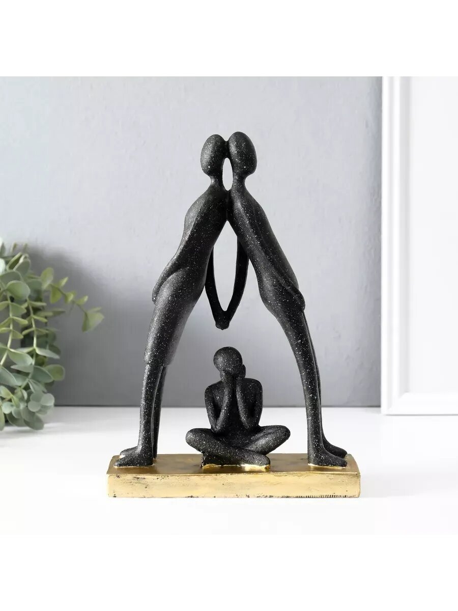 Сувенирные фигурки "Дом там - где семья" полистоун