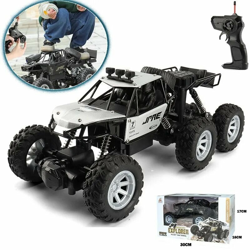 1:18 высокоскоростной внедорожный грузовик с дистанционным управлением 4wd, радиоуправляемая электронная рок-гусеничная машина