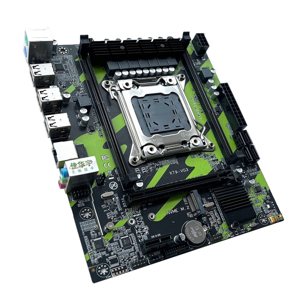 Высокоскоростные материнские платы LGA-2011 X79 материнские платы PCIEx16 2xDDR3 SATA3.0 M.2 NVME 2xUSB3.0 6xUSB2.0 PCIE компьютер ПК