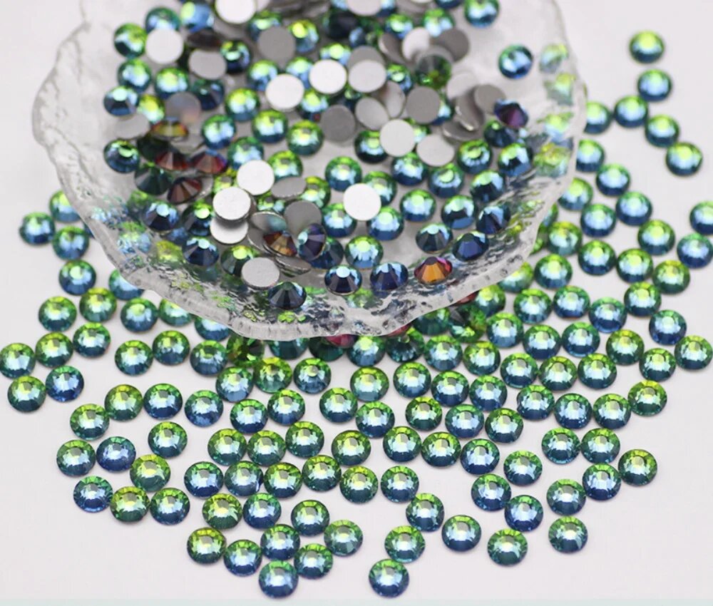 Стразы для ногтей Green Volcano SS6-1440pcs