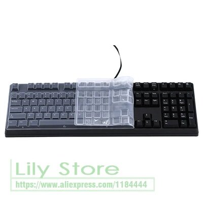 Водонепроницаемый силиконовый чехол для клавиатуры Ducky clear