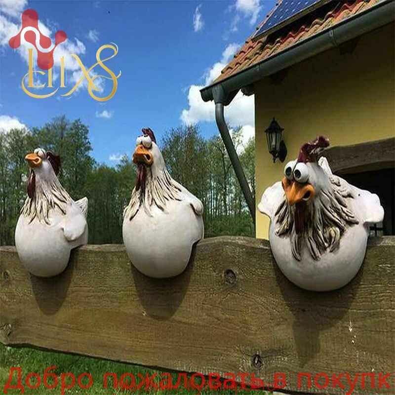 Садовая фигурка из гипса, декор для дачи, уличный декор, подарок на день рождения