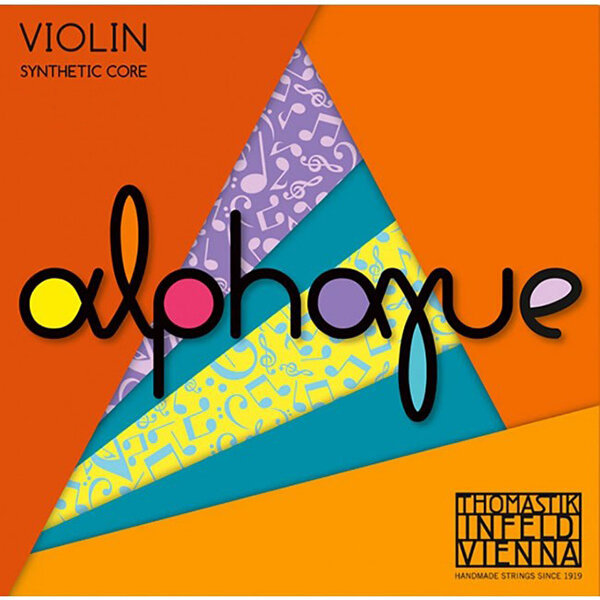 AL100-1/2 Alphayue Комплект струн для скрипки размером 1/2, среднее натяжение, Thomastik