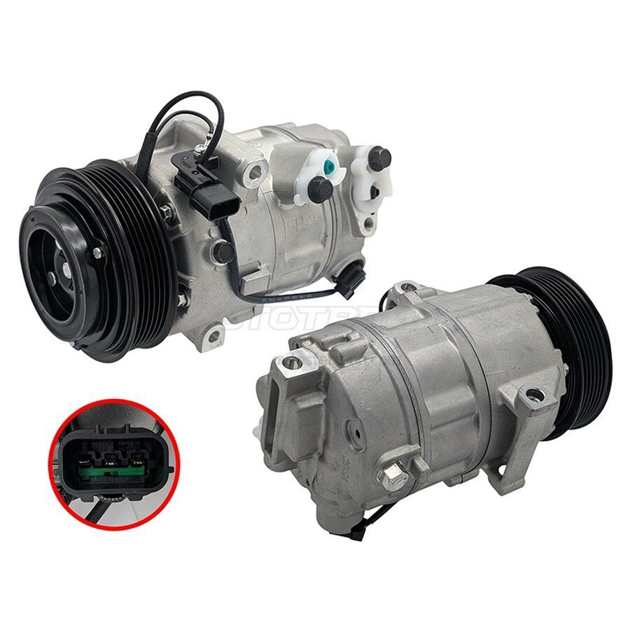 SAT ST2450051 Компрессор кондиционера Hyundai Tucson 21- / Kia Sportage 21-