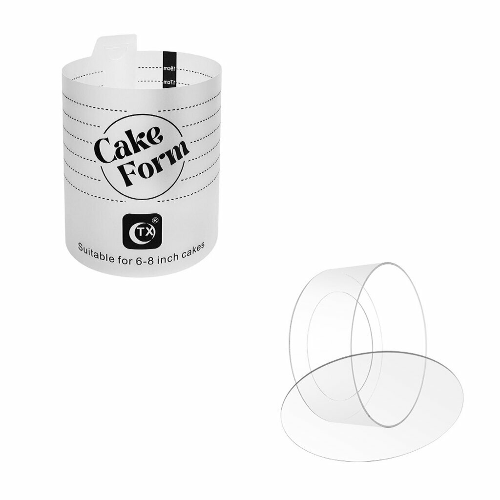 Форма для формования крема для торта на день рождения-20 см-Круглая