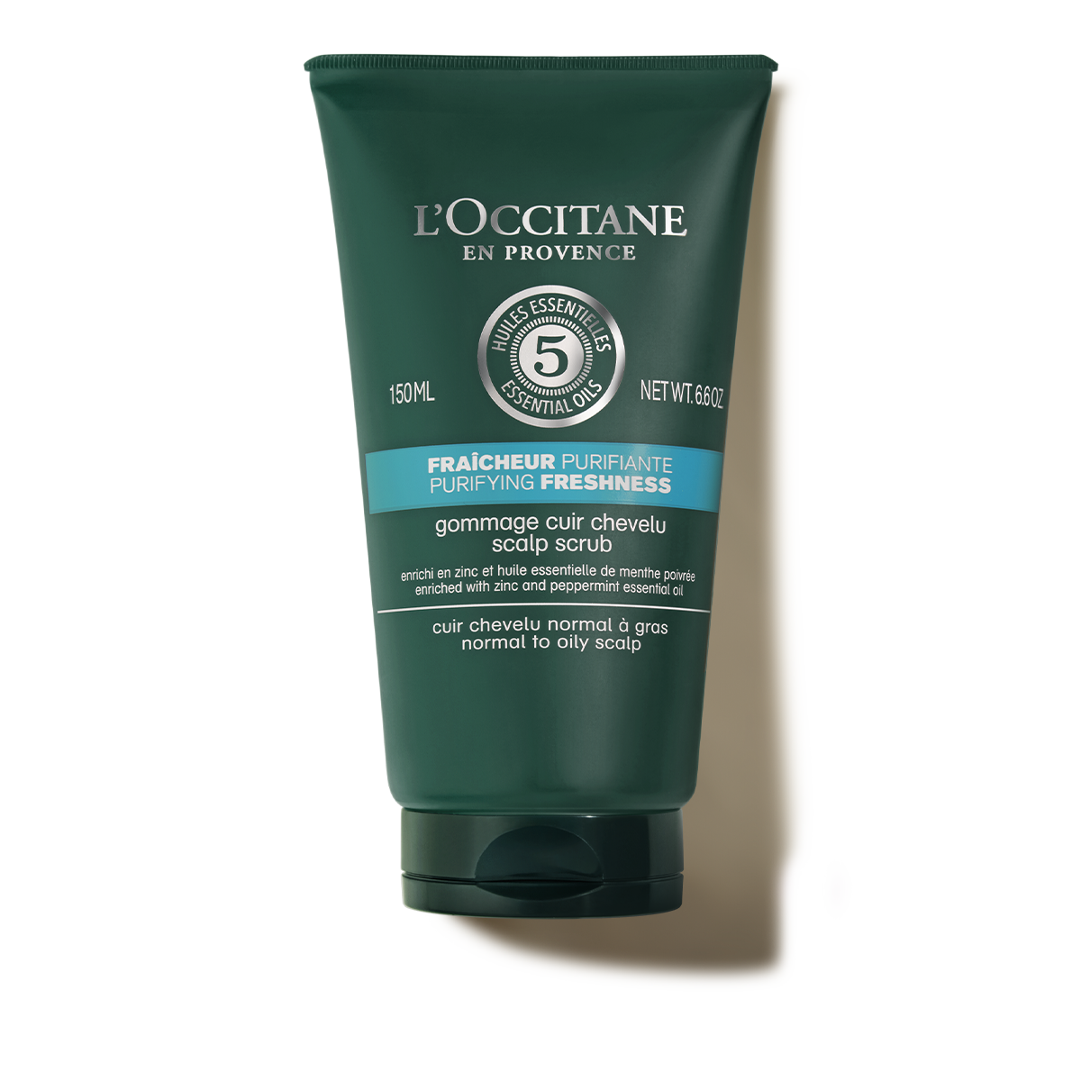 L'Occitane Скраб для кожи головы Живительная Свежесть 150 мл