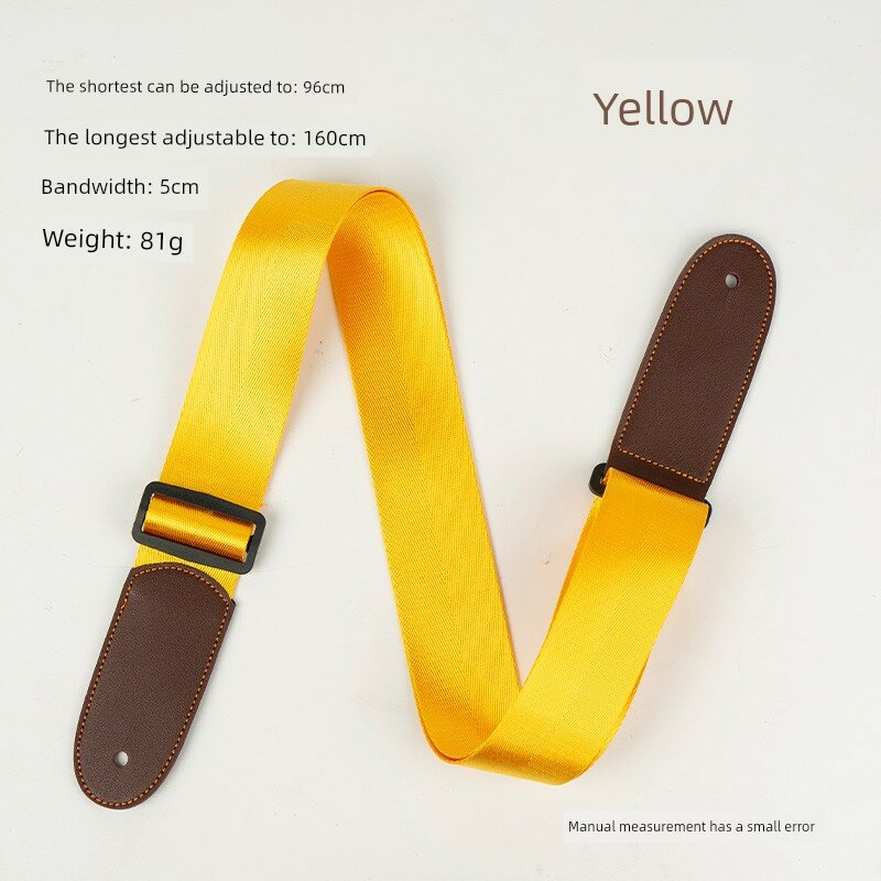 Ремень для гитары для акустических, электрических и бас-гитар, универсальный плечевой ремень для мужчин и женщин,