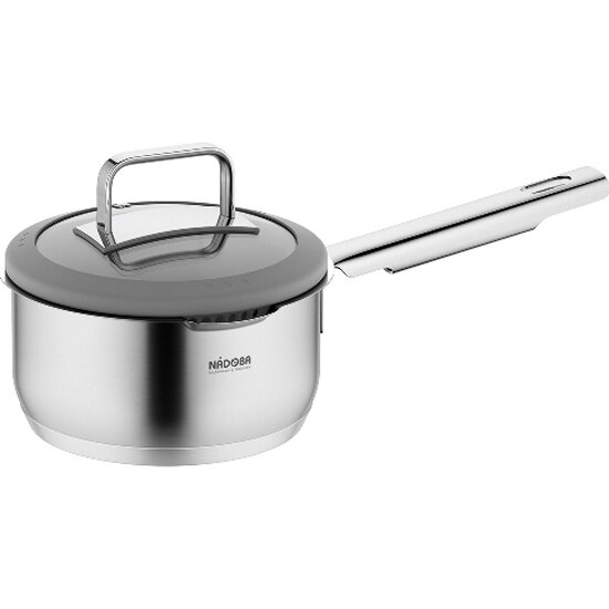 Ковш Nadoba GERDA со стеклянной крышкой, 16 см, 1.5 л